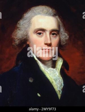 A portrait of Henry Addington, the British Prime Minister, painted by ...