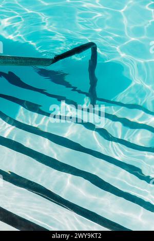 blue water in the pool with highlights. High quality photo Stock Photo ...