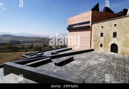 Museo Oteiza (Buiding by architect Sáenz de Oiza). Near Pamplona ...