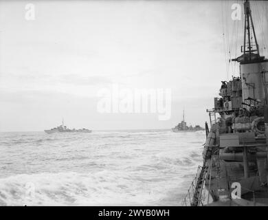 In January 1941, the Fifth Destroyer Flotilla patrolled the Channel and ...