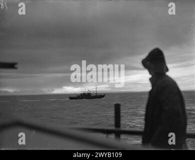 Motor Minesweeper 136 clears mines for Royal Navy and Merchant Navy ...