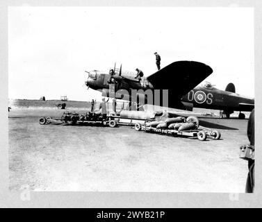 LANCASTER aircraft "S for SUGAR" - Original wartime caption: of No.467 ...