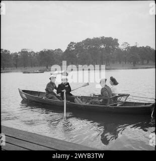 Private Christopher Murray, Aircraftman Jimmy Clark, Peggy Franks, and ...