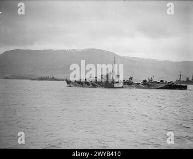 SHIPS AT HVALFJORD, ICELAND. 19 AND 20 NOVEMBER 1941, ON BOARD THE ...