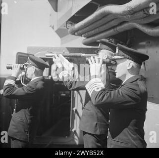 Admiral Sir John Tovey, Commander-in-Chief of the British Home Fleet ...