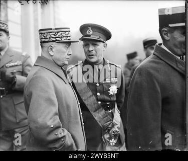 Lord John Gort, Commander-in-Chief of the British Expeditionary Force ...