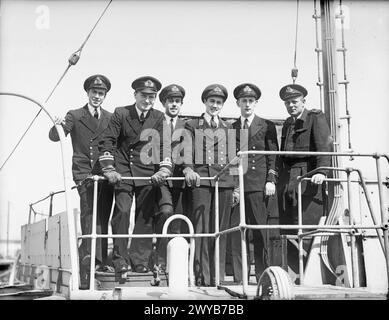 HMS AMAZON'S SAFE RETURN AFTER ARCTIC BATTLES. 10 MAY 1942, GOUROCK AND ...