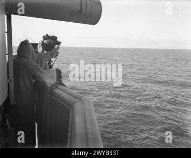 In 1940, HMS Rodney signalled to a convoy at sea. Following the Jervis ...