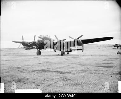 LANCASTER (AVRO) Mark III - Four Packhard-built Merlin 28 engines ...