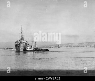 HMS Adamant, a submarine depot ship, sailed on its maiden voyage on 28 ...