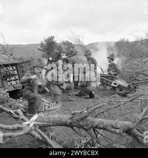 "Battery B of the 148th Regiment Field Artillery on the move in Vaux ...