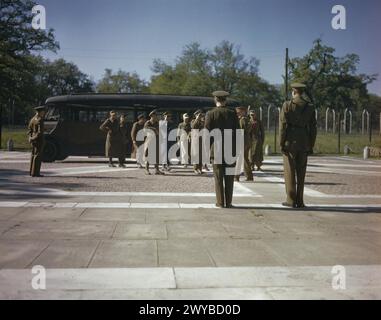 Captured German Senior Officers From the African Campaign Arrive at a ...