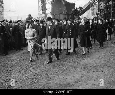HRH PRINCESS ELIZABETH LAUNCHES BRITAIN'S GREATEST BATTLESHIP. 30 ...