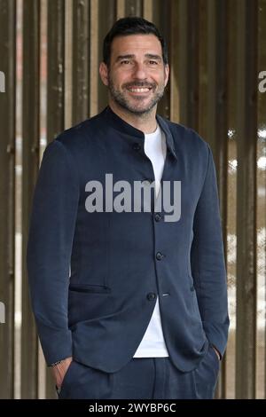 Edoardo Leo attends the photocall of Rai tv series "Il clandestino" at ...