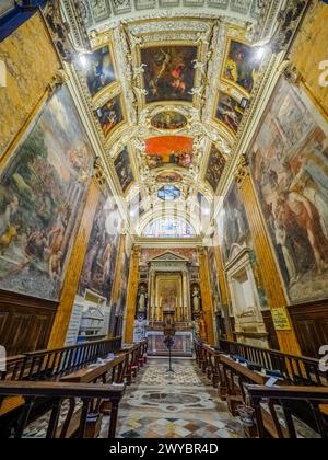 The Capranica chapel is also known as the Chapel of the Rosary. The ...