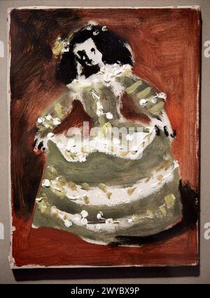 Las Meninas (Isabel de Velasco and María Bárbola), 1957, Pablo Picasso ...