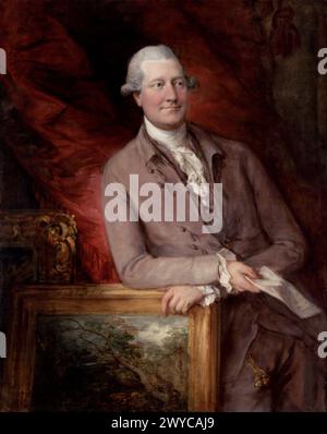 The Hon. Frances Duncombe - Gainsborough c. 1777 Stock Photo - Alamy