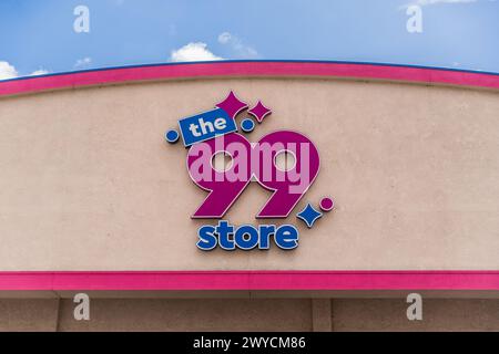 Facade of a 99 Store location in Los Angeles, California. The company ...