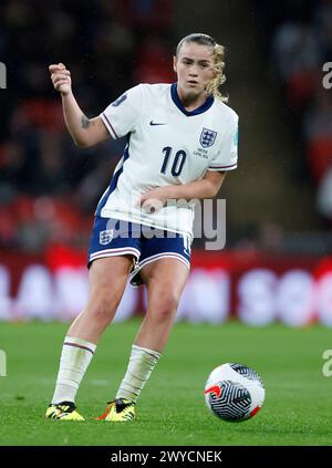 England's Grace Clinton during the UEFA Women's Nations League, League ...