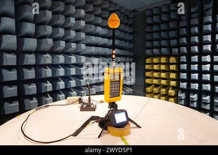 Technical measurement of electromagnetic compatibility in a test ...