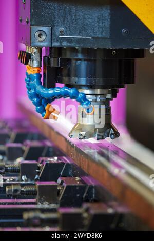 CNC milling machine. Basque Country. Spain Stock Photo - Alamy