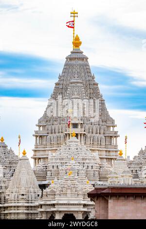 Scenic view of Akshardham Mahamandir temple at BAPS Swaminarayan ...