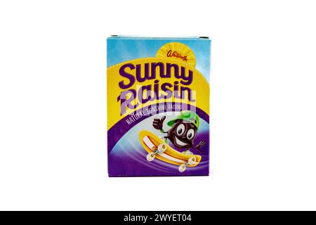 Sunny Raisins Kids Snack Pack Stock Photo - Alamy