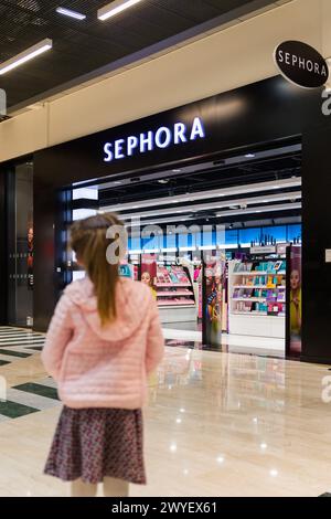 France. 06th Apr, 2024. Illustrative photo of "Sephora Kids", a new ...