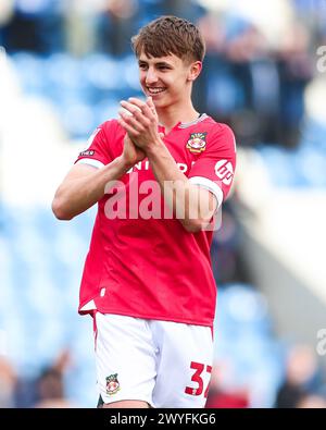 Wrexham's Max Cleworth after the Sky Bet Championship match at the Stok ...