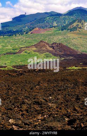 Maui, Hawaii, USA - Last Volcanic Eruption, 1790, Pu'u Ola'i, southwest ...