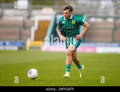 Dylan Morgan of Yeovil Town during the National League South match at ...