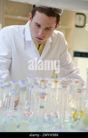 Researchers, Microbiology laboratory, Tecnalia Foundation, Technology ...