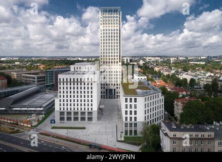 Unity Centre, Unity Tower, Krakow, Poland Stock Photo - Alamy