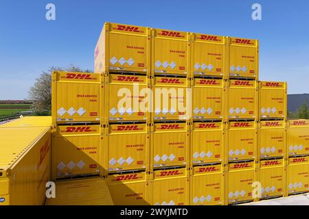 Deutsche Post DHL. Wechselbruecke,Transportbehaelter,Container ...