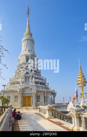 Cambodia, Kandal province, Oudong, former capital of Cambodia for ...