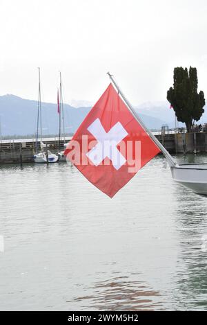 Schweiz Bodenssee Schifffahrt Schiff Zuerich-Bayerischer Loewe ...