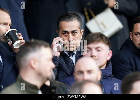 Chelsea co-owner Behdad Eghbali arriving ahead of a Premier League ...