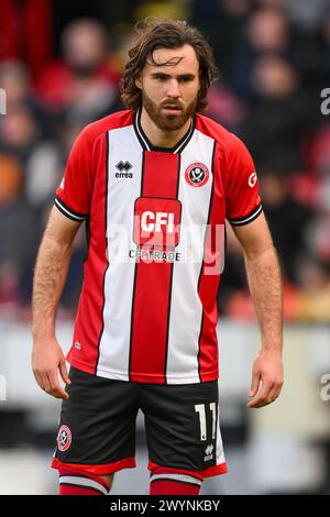 Ben Brereton Diaz of Sheffield United celebrates his goal to make it 1 ...