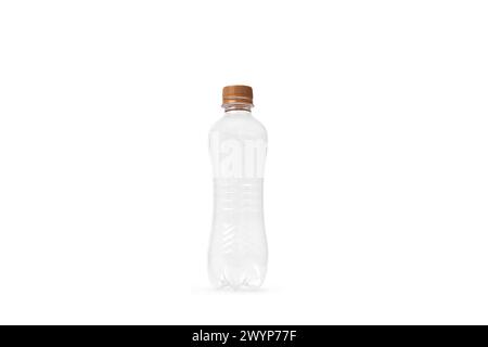 Empty plastic water bottles isolated on white background Stock Photo - Alamy