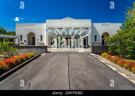Chapel in Springvale Botanical Cemetery, Melbourne, Australia Stock ...