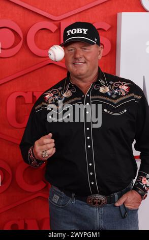 Roger Clemens attends the 2024 CMT Music Awards at Moody Center on ...