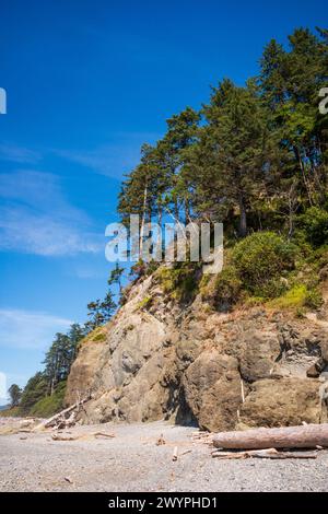 Coastal Rock Formations at Ruby Beach in Olympic National Park in ...