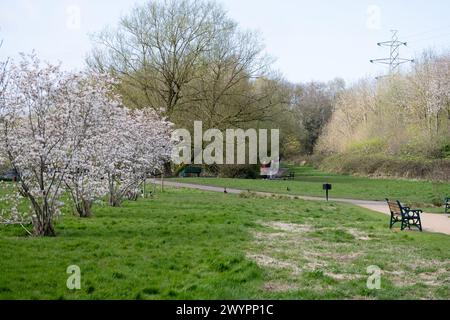 Hillfield Park, Monkspath, Solihull, West Midlands, England, UK Stock ...