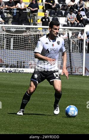 La Spezia, Italy. 06th Apr, 2025. Second coach Riccardo Taddei (Spezia ...