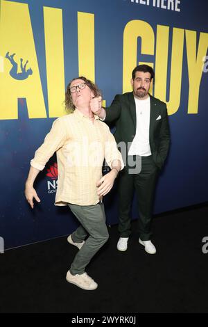 April 8, 2024: DAVID COLLINS and ADAM DUNN attends the Australian ...