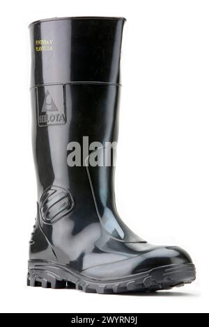 Rubber boot, PPE (Personal Protective Equipment), safety boot Stock ...
