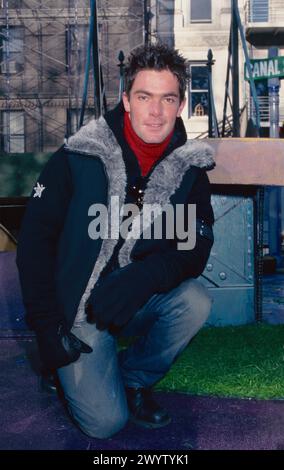 Mark Barry of the British pop band BBMak attends a party celebrating ...