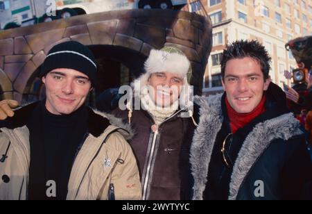 Christian Burns of the British pop band BBMak attends a party ...