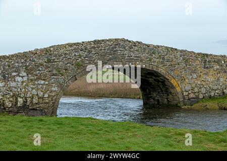 The Bridge at Aberffraw, Anglesey Stock Photo - Alamy