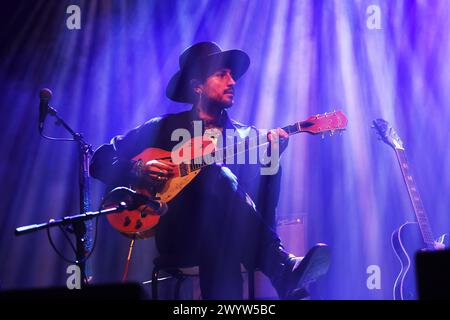 Hermanos GutiÃ rrez performing at Shepherds Bush Empire LONDON, ENGLAND ...
